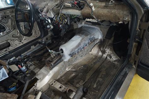Тоннель вокруг КПП – done — Audi Coupe (81,85), 1,8 л, 1987 года ...