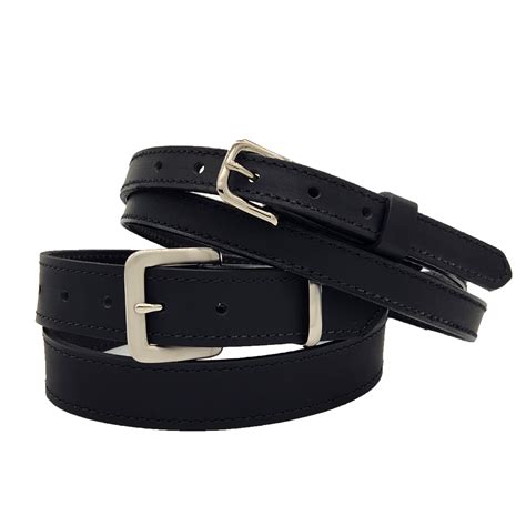 The Sophisticate Ladies Stitched Belt Black Discover Holmes County Ohio