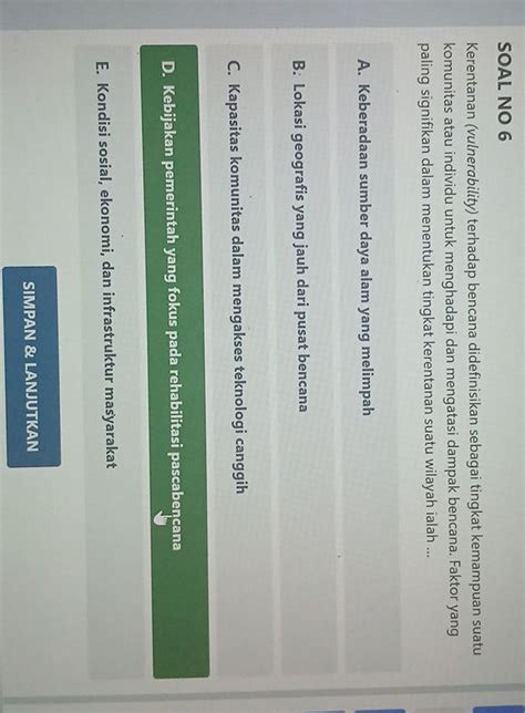 Soal No Kerentanan Vulnerability Studyx