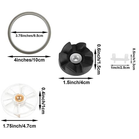 14pcs Agitator Replacement Parts For 900w Agitator Vicedeal