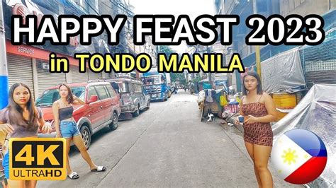 HAPPY FEAST VIVA SANTO NIÑO in TONDO MANILA WALKING ACTION SCENES in