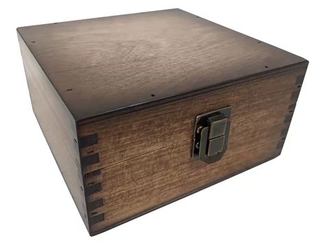Plain Small Wooden Box Relic Wood