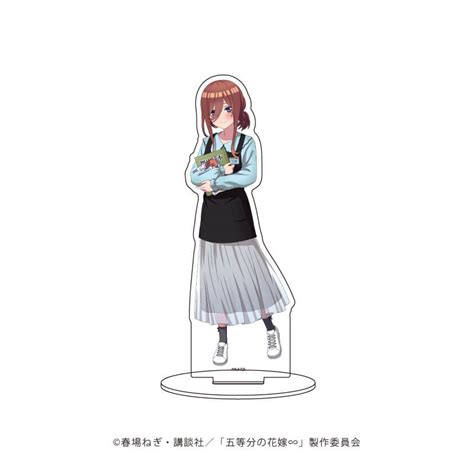 キャラアクリルフィギュア「五等分の花嫁∽」08三玖 書店ver描き下ろしイラスト｜アニメ・キャラクターコラボグッズのecならeeo