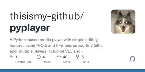 GitHub Thisismy Github Pyplayer A Python Based Media Player With