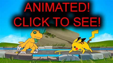 Agumon Vs Pikachu Smash Bros Animated R Smashbros