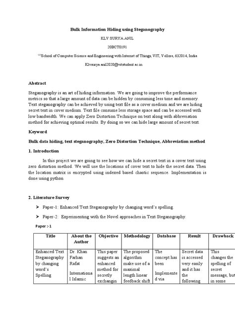 hiding info using text steganography pdf chaos theory matrix