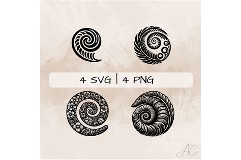 Koru Svg Bundle Graphic By Artistic Ortex · Creative Fabrica