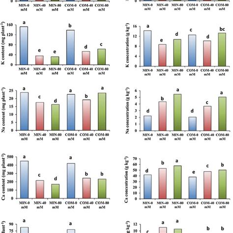 Leaf Nutrient Concentration Dimension In Brackets And Leaf Nutrient