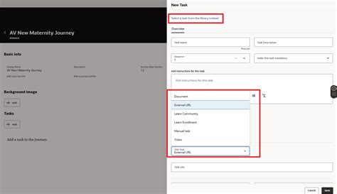 All Task Types Are Not Available While Creating A Journey Task — Cloud