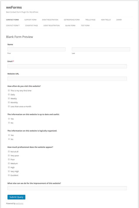 How To Create Online Survey Forms In WordPress WeDevs