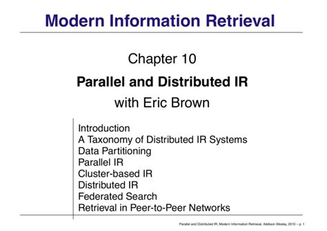 Modern Information Retrieval