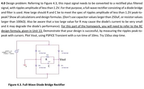 Solved Design Problem Referring To Figure This Chegg