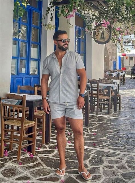 Pin By Rick Meagher On Men In Sandals In 2024 Short Men Fashion Mens