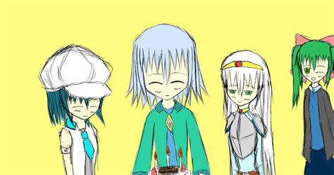 誕生日絵 はっぴーばーすでー！！ Ritootaのイラスト Pixiv