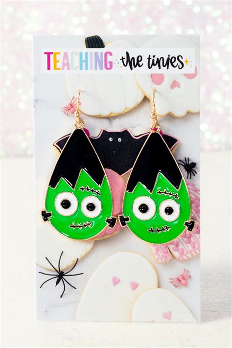 Cutie Frankie Earrings Teaching The Tinies