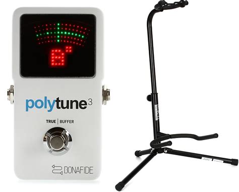 Tc Electronic Polytune 3 Polyphonic Led Guitar Tuner Pedal Reverb