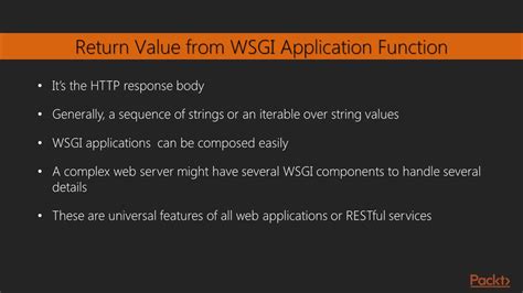 Modern Python Solutions Part 3 Implementing Web Services With Wsgi