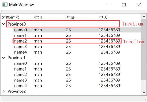 QTreeView QAbstractItemModel自定义模型系列教程之三 通俗易懂 腾讯云开发者社区 腾讯云