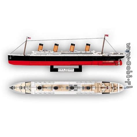 Blocos de Montar Navio R M S Titanic Executive Edition Peças Cobi