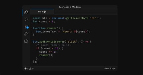 Monokai Modern By Goodbyte Vs Code Themes