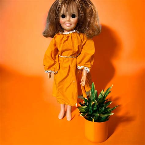 1969 Vintage Ideal Original Crissy Doll Red Hair Sleepy Eyes Retro Dolls Etsy