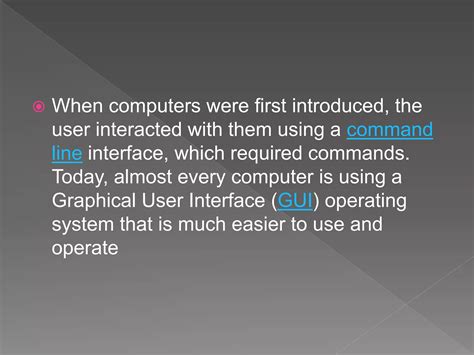 Opreting System Ppt