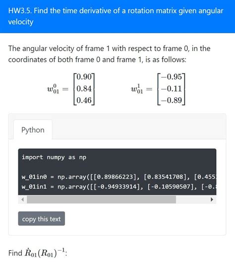 Solved Python Script Provided Import Numpy As Np W In Chegg