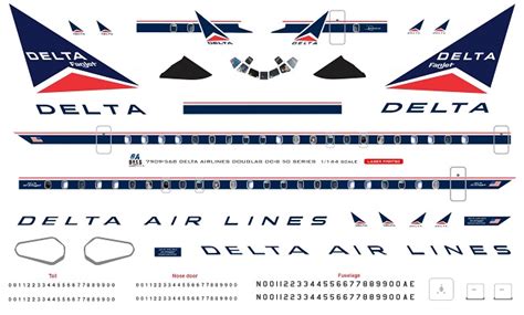 8aDecs Decals Catalogue DELTA DC 8 30 51 WIDGET SERIES
