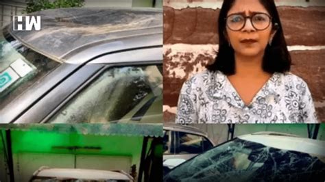 Dcw Chief Swati Maliwal Claims Attack Inside Her House Premises And Two