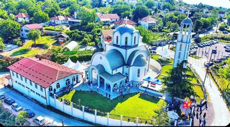 Осветен новиот Соборен храм „Свети Спас“ во долно Соње Skopjeinfo Mk