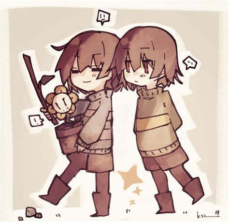 Maker Flowey Flowey The Flower Frisk Chara Undertale