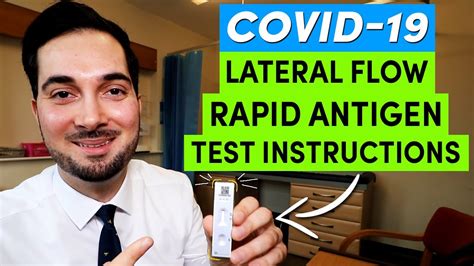 Rapid Lateral Flow Covid Test How To Use A Rapid Lateral Flow Covid