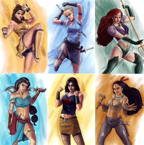 Disney Princess Fan Art Hot