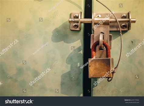 Old Master Key Rusty Key Lock Stock Photo Shutterstock