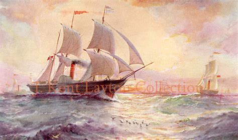 The Cunard Line Atlantic Liners