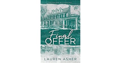 Book Giveaway For Final Offer Dreamland Billionaires 3 By Lauren
