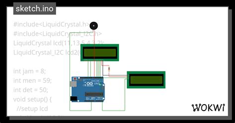 Jam Alarm Awfa Wokwi ESP32 STM32 Arduino Simulator