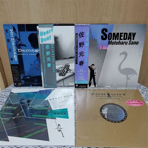 佐野元春 Lpレコード5枚セット【no Damage、someday他】 メルカリ