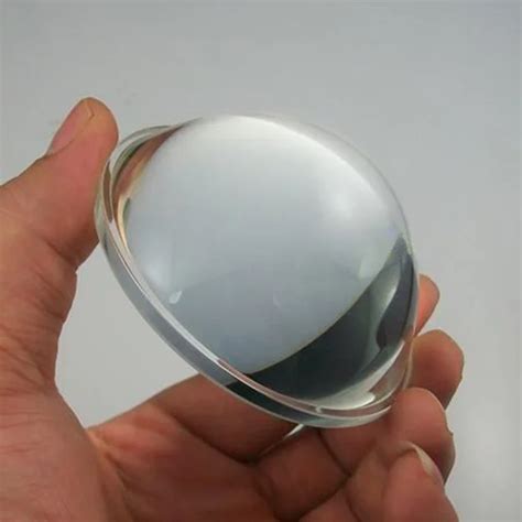2pcs 77mm Optical Glass Aspheric Led Focal Length Plano Convex Lens