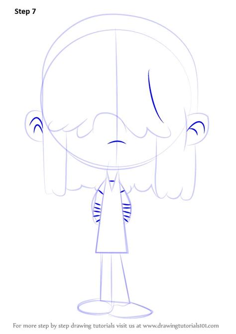 Learn How To Draw Lucy Loud From The Loud House The Loud House Step