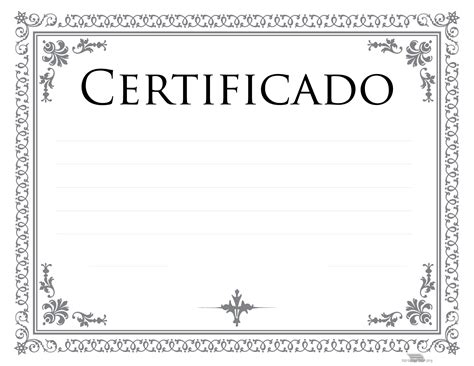 Certificado Para Imprimir En PDF 2025