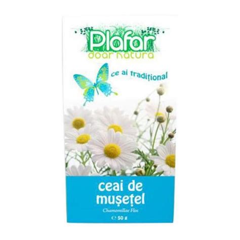 Ceai De Flori De Musetel 50g Plafar Drmax Farmacie