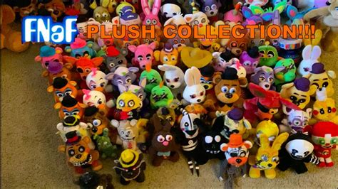 My Full Fnaf Plush Collection W New Security Breach Plushes Youtube