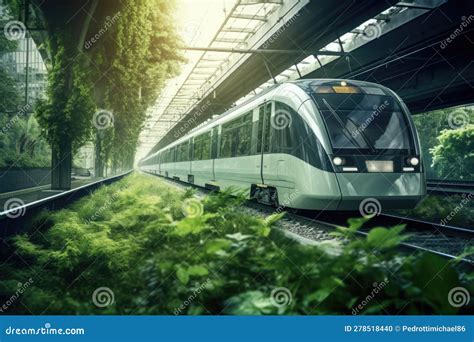 Sustainable Transportation Stock Illustration Illustration Of