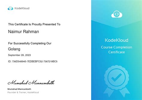 Golang Certificate Kodekloud Golang Certificate Kodekloud