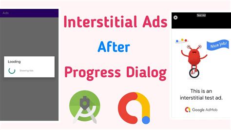 show interstitial ads after progress dialog implement admob