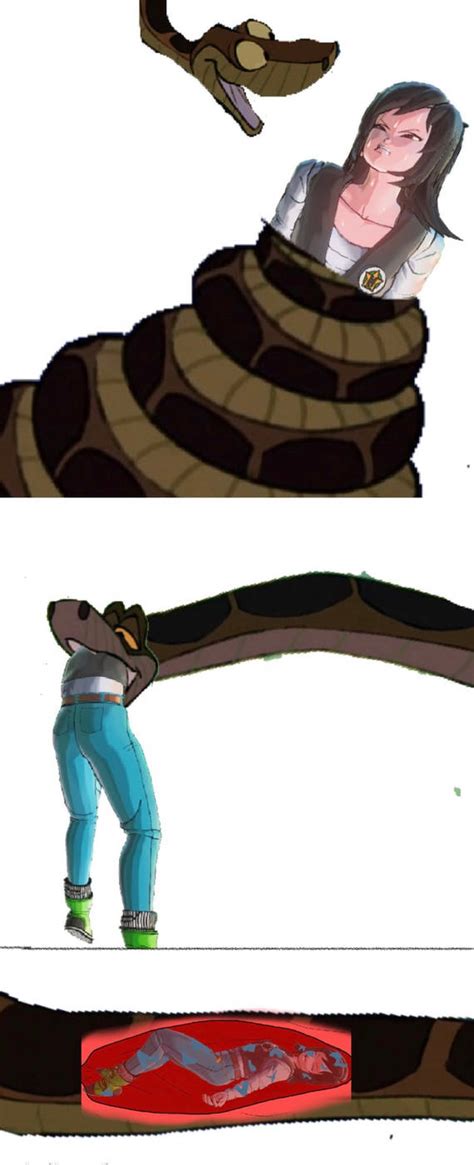Kaa Eats Hakura By 5798 On Deviantart