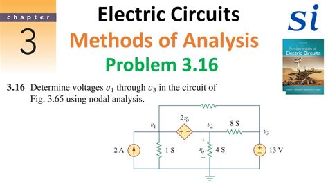 Fundamentals of Electric Circuits Problem 3 16 solution عربي YouTube