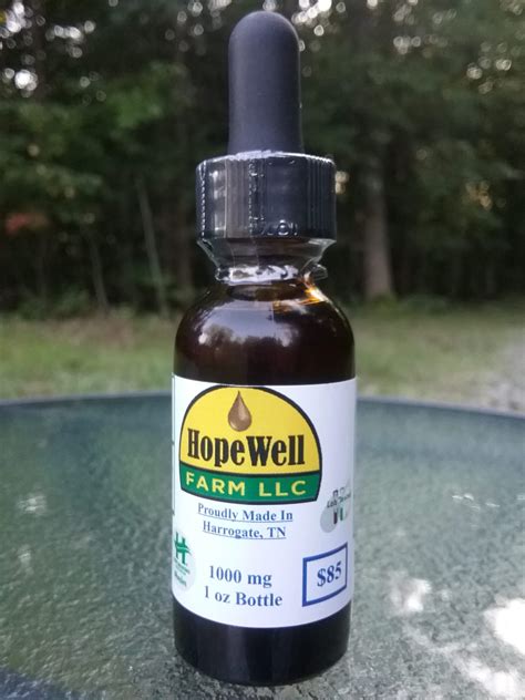 1000mg Hemp Cbd Oil Hopewell Farm Llc