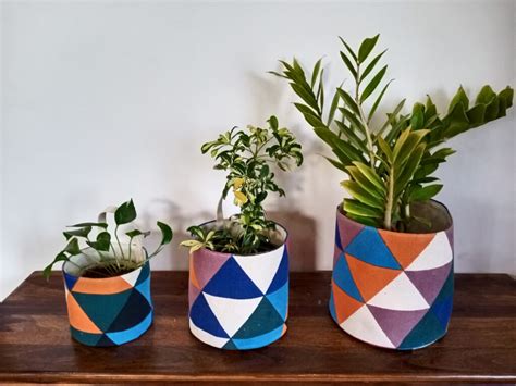 Triangular Light Tryst Planter Vimla International